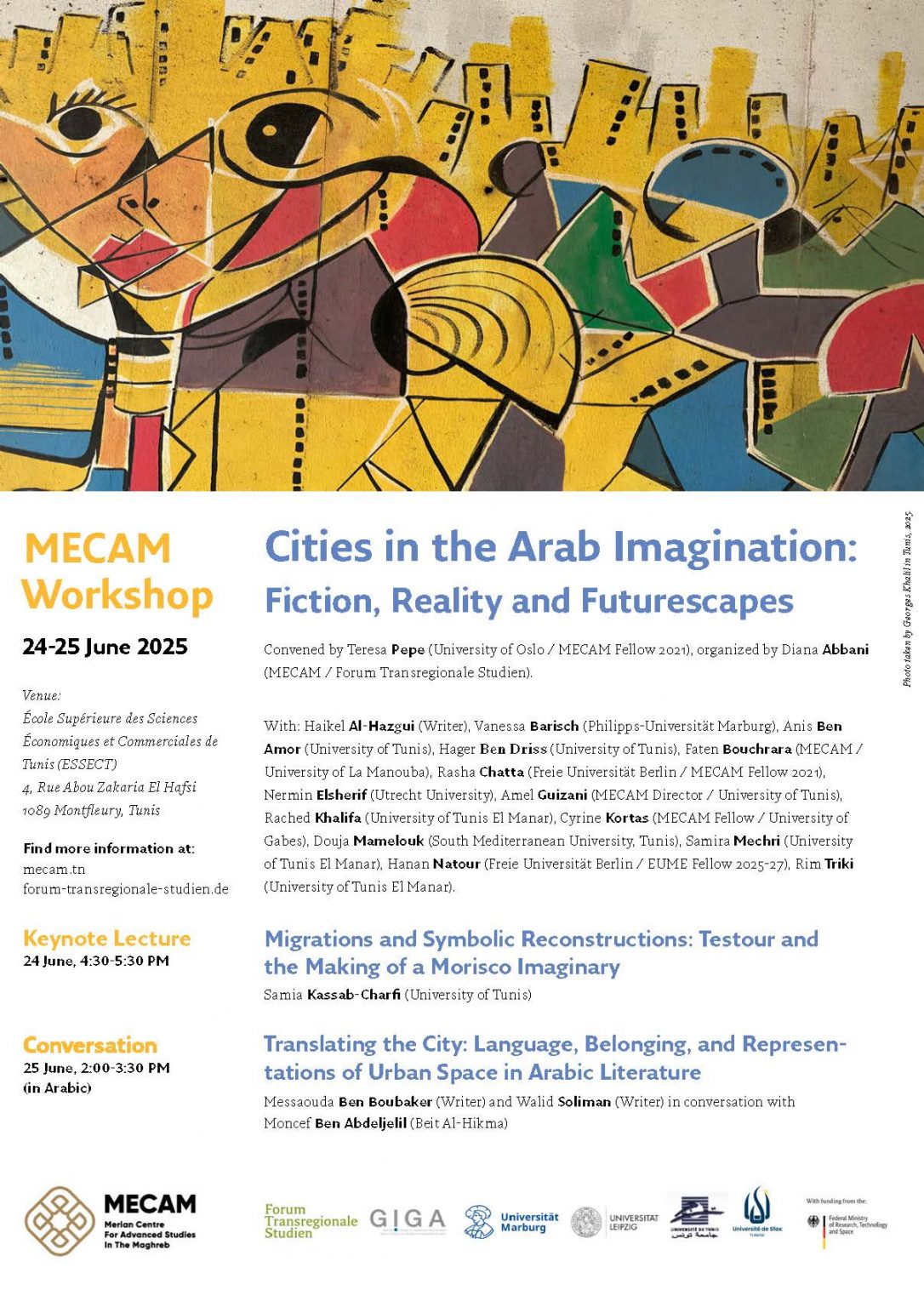 MECAM Transregional Workshop: Cities in the Arab Imagination: Fiction ...